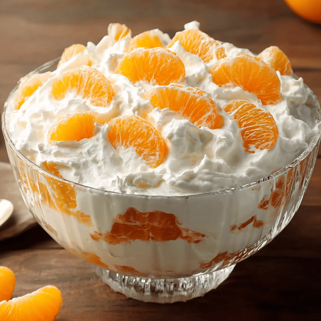 Creamy Mandarin Cream Cheese Fruit Salad Recipe for Family Gatherings