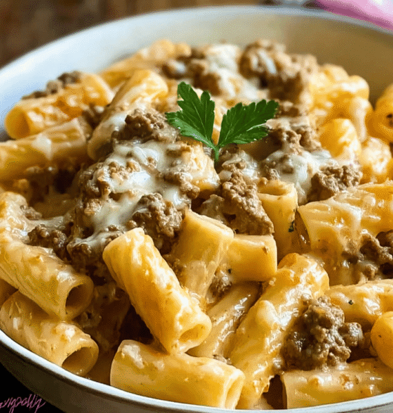 Cheeseburger Pasta